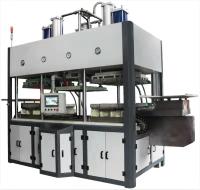 China automatic disposable Biodegradable sugarcane paper pulp food box making machine for sale