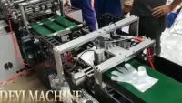 China Fully automatic disposable plastic tpe /pe hand glove making machine for sale