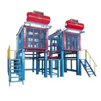 China Vacuum Shape Vegetable Box Molding Machine Expanded Eps Foam EPS Expandable Polystyrene Beads Making Machine Fish Box Automatic for sale