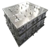 China Vacuum Shape Vegetable Box Molding Machine Expanded Eps Foam EPS Expandable Polystyrene Beads Making Machine Fish Box Automatic for sale