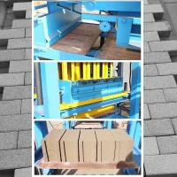 China QT4-28 full automatic hollow interlocking brick making machine for sale