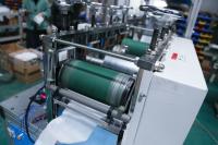 China disposable automatic plastic medical shoes cover making machine price for sale