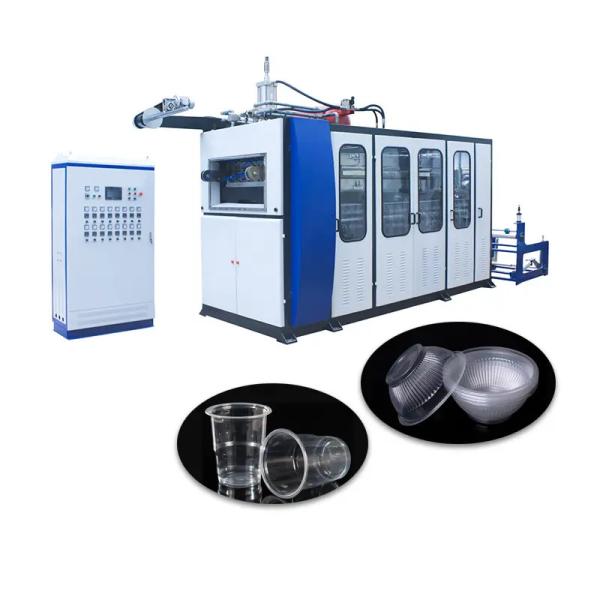Quality food container machine/plastic vacuum forming machines/disposable food foam box for sale