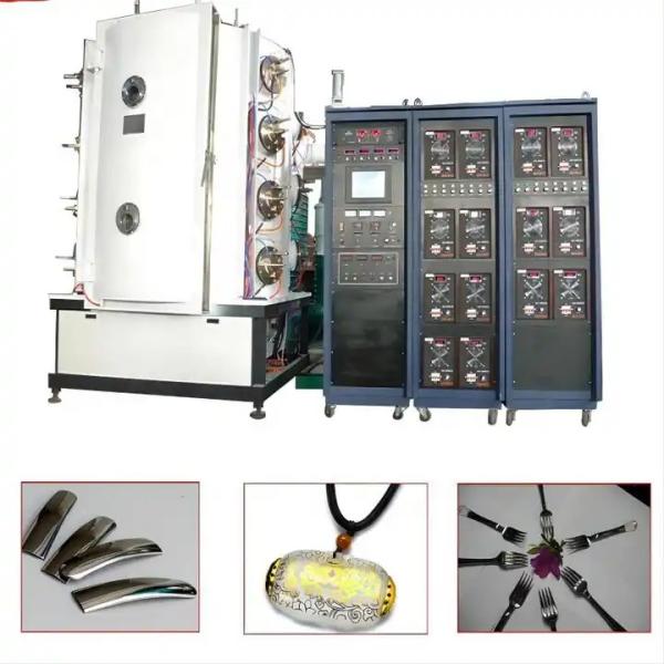 Quality PVD vacuum metallizing coating machine for stainless steel/ jewelry/furniture for sale