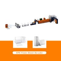 China epe foam insulation roll/ sheet extruder machine epe foam corner protector epe foam sheet making machine for sale
