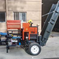 China 22t firewood processor hydraulic log splitter wood processor firewood processor machine for sale for sale