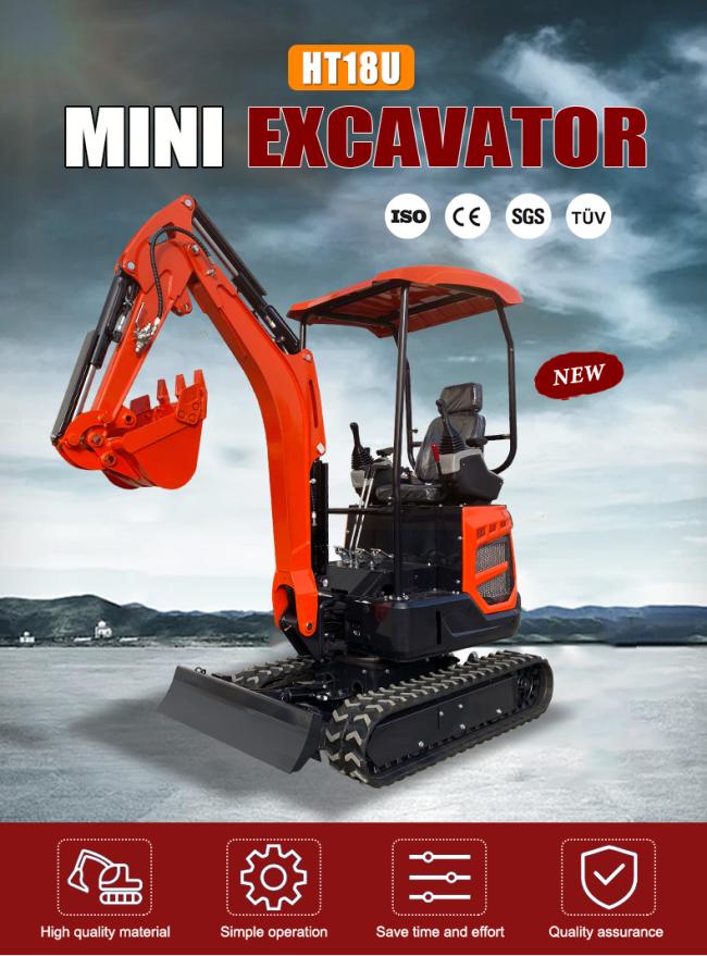 HT18U Mini Excavator