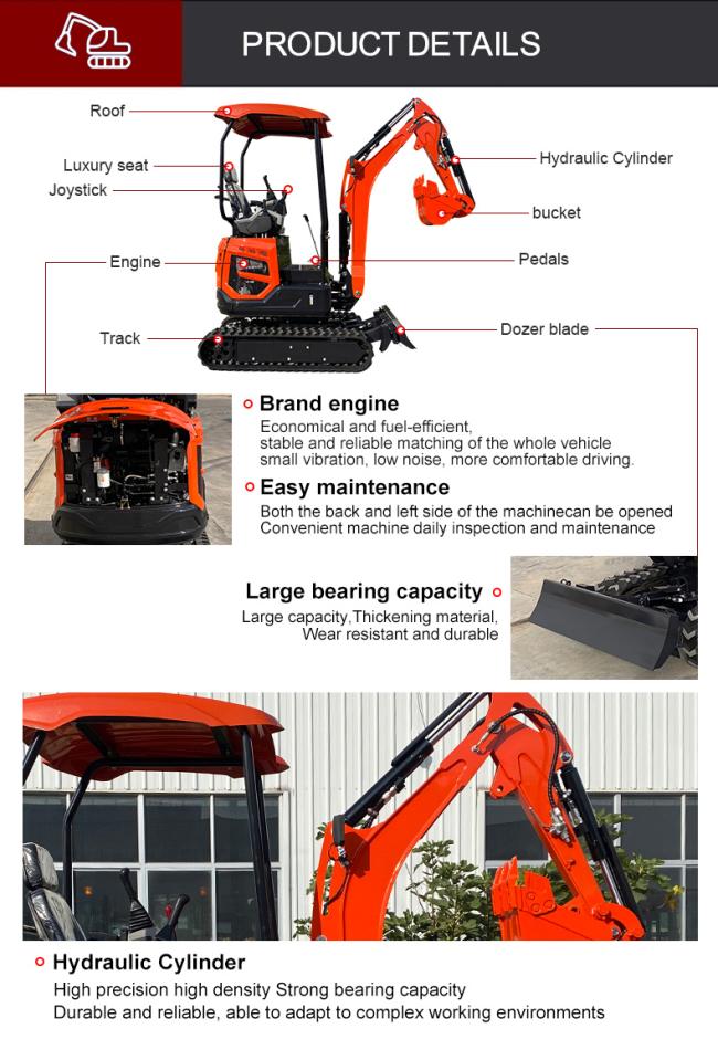 HT18U Mini Excavator