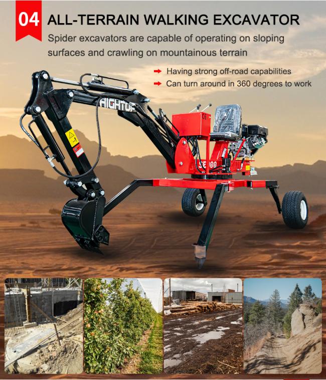 SE-900 Spider Excavator