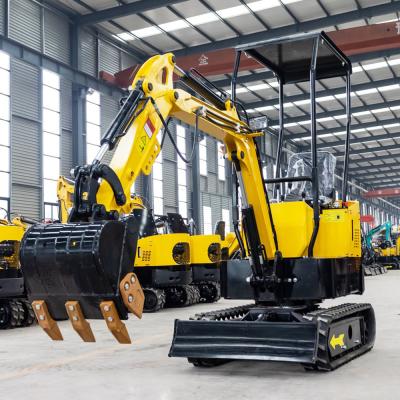 Cina Uso domestico di Mini Hydraulic Excavator EPA/EURO 5 del cingolo di HT10B 1000kg in vendita