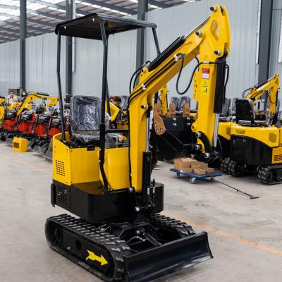 Cina Uso domestico di Mini Hydraulic Excavator EPA/EURO 5 del cingolo di HT10B 1000kg in vendita