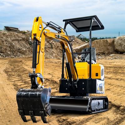 China Super Power 1 Ton Mini Excavator Saving Energy Compact Small Digger Machine for sale