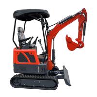 China 1700kg Micro Hightop Mini Excavator CE EPA Hydraulic Pump Mini Digging Machine for sale