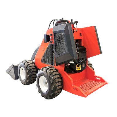 Cina Ultimo modello Mini Skid Steer Loader Hydraulic Mini Loader diesel 13.5hp 10.1kw in vendita