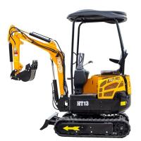 China 1.3T Hightop Mini Excavator With Upper Width 990mm And KOOP192 Engine for sale