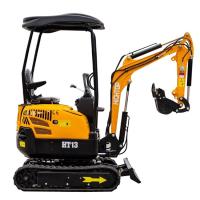 China 1.3T Hightop Mini Excavator With Upper Width 990mm And KOOP192 Engine for sale