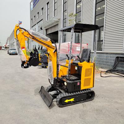 Китай 1500kg Vehicle Weight Mini Crawler Excavator 375mm Platform Clearance Digger In Construction продается