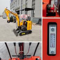 China 1.5t Small Crawler Excavator Powerful Efficient Hydraulic 9mpa System Pressure for sale
