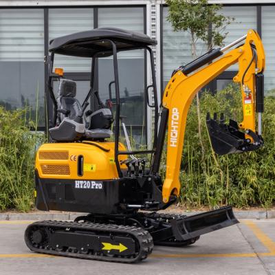 China HT20Pro 2 Ton Mini Excavator with 0.025m3 Bucket 11.8kw for sale