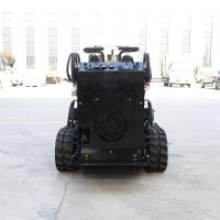 China HTS380 Crawler Skid Steer Loader with 23hp Kubota Diesel Engine, 636mm Wheelbase, and Multifunctional Attachment System for sale