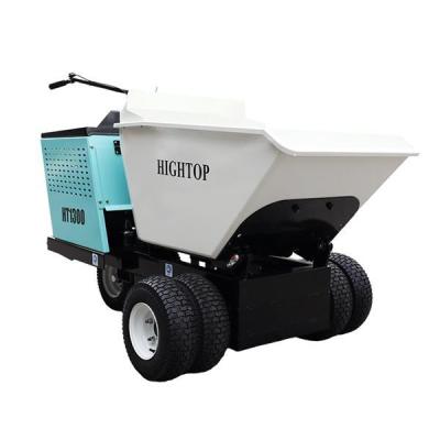 China 1300kg Load Capacity Gasoline Dump Truck with 6L Fuel Tank for sale