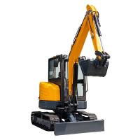 China HT35 3.5ton Mini Excavator with Kubota D1703 Engine and Optimized Hydraulic System for sale