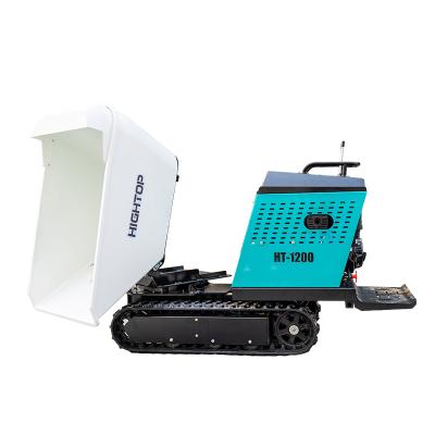 China HT1200 Mini Crawler Dumper with 13.5HP Engine for sale