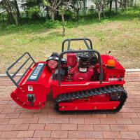 China HTM80 Remote Control Crawler Lawn Mower for sale