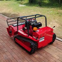 China HTM80 Remote Control Crawler Lawn Mower for sale