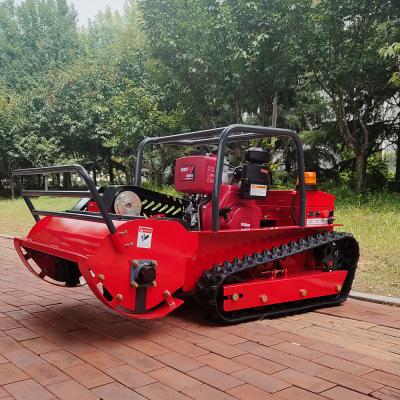 China HTM80 Remote Control Crawler Lawn Mower for sale