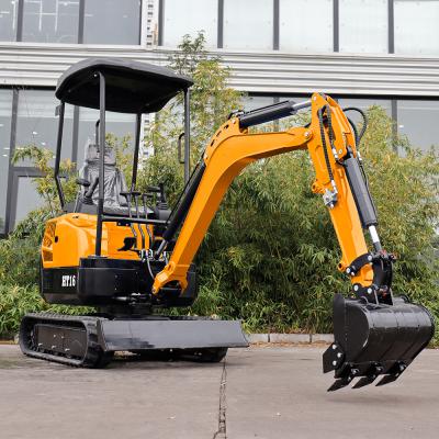 China HT-16 Mini Excavator Compact with 1100 KG Work Quality and 0.02 m³ Bucket Capacity for sale