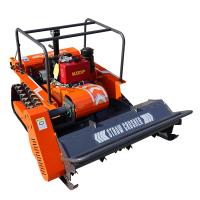 China HTM1200 Remote-Controlled Tracked Lawn Mower with a 1.2m Cutting Deck for sale