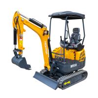 China HT18L Mini Excavator with Kubota Engine 2m Digging Depth Width for Compact Spaces for sale
