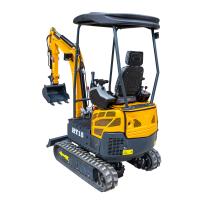 China HT18L Mini Excavator with Kubota Engine 2m Digging Depth Width for Compact Spaces for sale