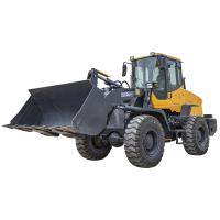China 3T Rated Loading Capacity Wheeled Loader Minimum Turning Radius for Wheel Loader Operations for sale