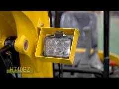 Máquina de escavação pequena do balanço de HT10BZ 1000kg Mini Crawler Excavator Optional Boom