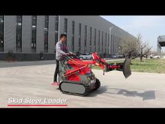 Euro 5 CER EPA Mini Skid Steer Loader Multifunctional Technik-Fahrzeuge