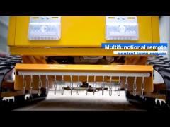 Ahorro de energía automático eléctrico portátil inteligente de la correa eslabonada del cortacésped HT750
