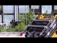 23hp Crawler Skid Steer Mini Compact Track Loader Gasoline Epa Engine Wheel Drive