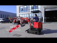 Hightop Ce Epa Mini Track Excavator For Mining