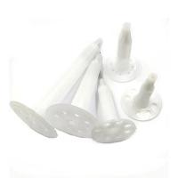 China Customizable Plastic Flat Smooth Surface Insulation Fixing Anchors ISO9001 for sale