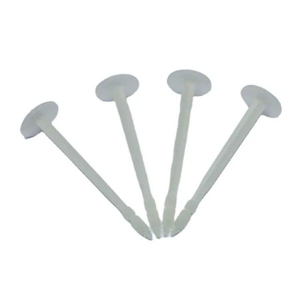 Quality Punch Insertion Installation Plastic Insulation Fixing Anchors White 8MM for sale