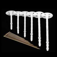 China Indoor / Outdoor Durable Insulation Nail Plastic Insulation Anchor Plug for sale