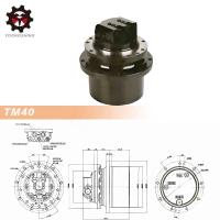Quality High Strength Travel Motor Final Drive TM40 GM35 OEM For DX225LC K1037757 for sale