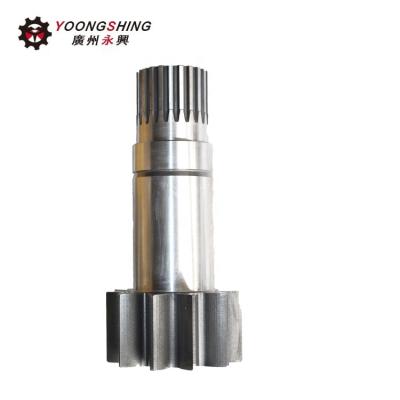 China HD820-1-2-3 Swing Shaft Pinion Motor Reduction Gear Box Device Apply to KATO Excavator Spare Parts for sale