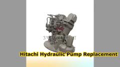 Hitachi ZX470 5G Hydraulic Pump Replacement 9184686