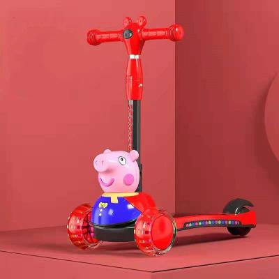 Cina Buona corsa a calcio su scooter auto Pedal piede pieghevole Stand per il bambino equilibrio auto di plastica in vendita