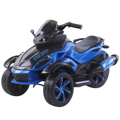 Cina Unisex 12v Electric Ride On Motorcycle 3 ruote Auto per bambini luci musicali incluse in vendita