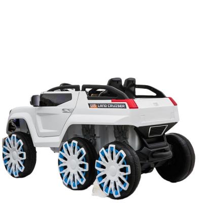 Cina Controllo remoto quattro ruote auto per bambini 6 * 6 auto elettriche 12V per bambini unisex in vendita