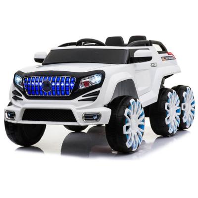 Cina Controllo remoto quattro ruote auto per bambini 6 * 6 auto elettriche 12V per bambini unisex in vendita